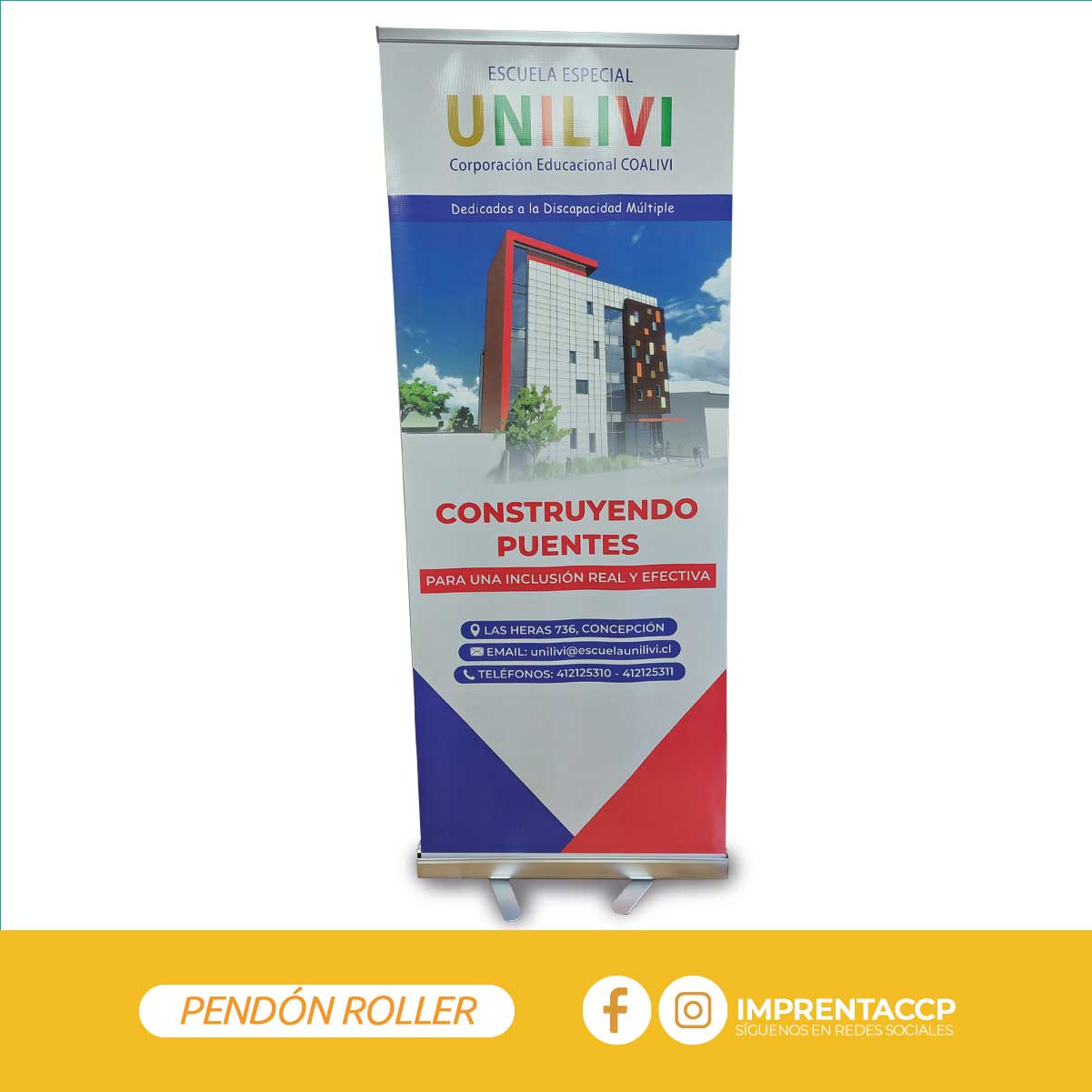 Pendón Roller - Imprenta Concepción