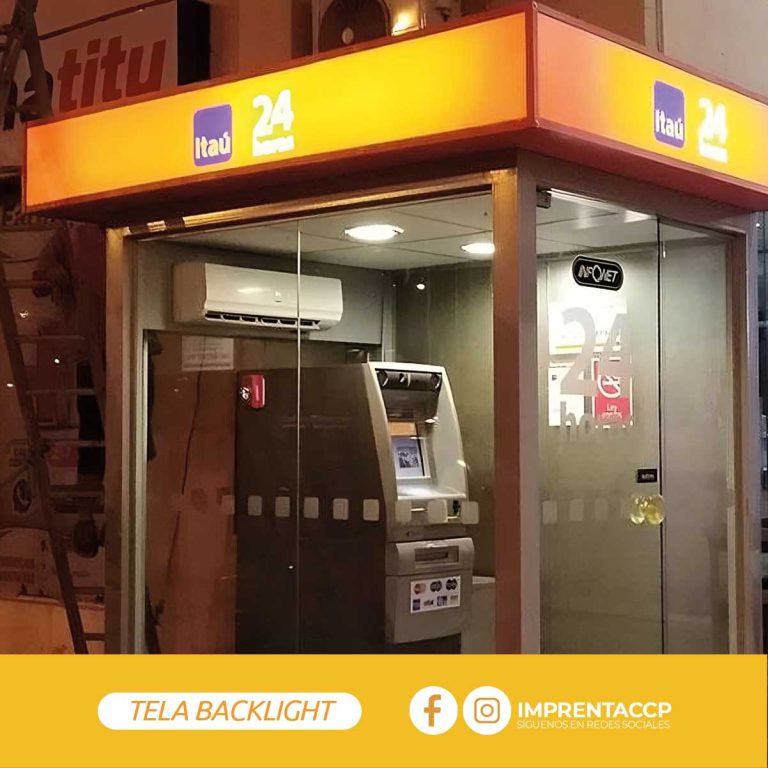 Tela backlight - Imprenta Concepción